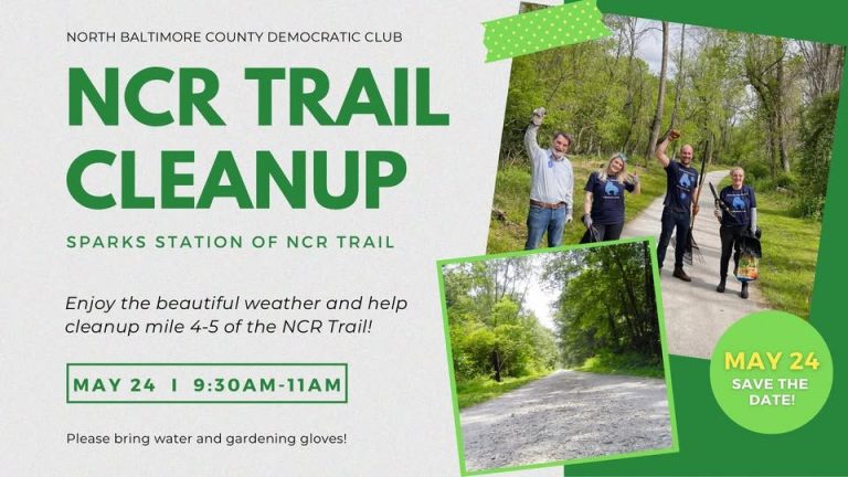 NCR Trail Cleanup - Discover Baltimore County