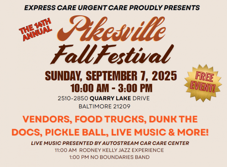 Pikesville Fall Festival - Discover Baltimore County